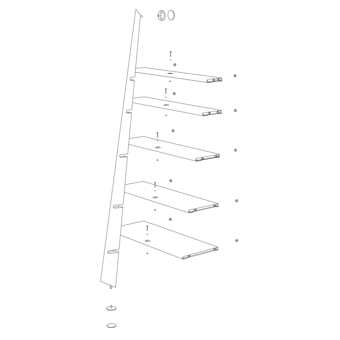 Mac Gee - Bookcase - Baleri Italia